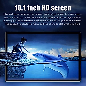 Tablet PC, Double Camera 100240V IPS HD Display 2 Card Slot Tablet for Learning (US Plug)