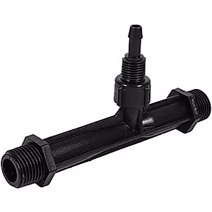 1/2inch Garden Irrigation Tube Fertilizer Mixer Injector Plastic Venturi Switch Water Tube Kit Injector Agriculture Tool for Patio Lawn Garden Greenhouse
