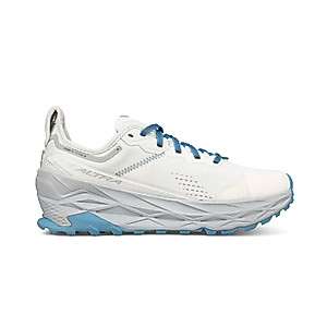 ALTRA Women's Olympus 5 Running Shoe - White/Blue, 6.5 M US