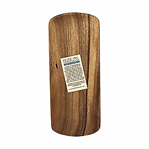 Pacific Merchants Trading Acaciaware Oval Tray, 12-Inch by 5-Inch by 0.75-Inch