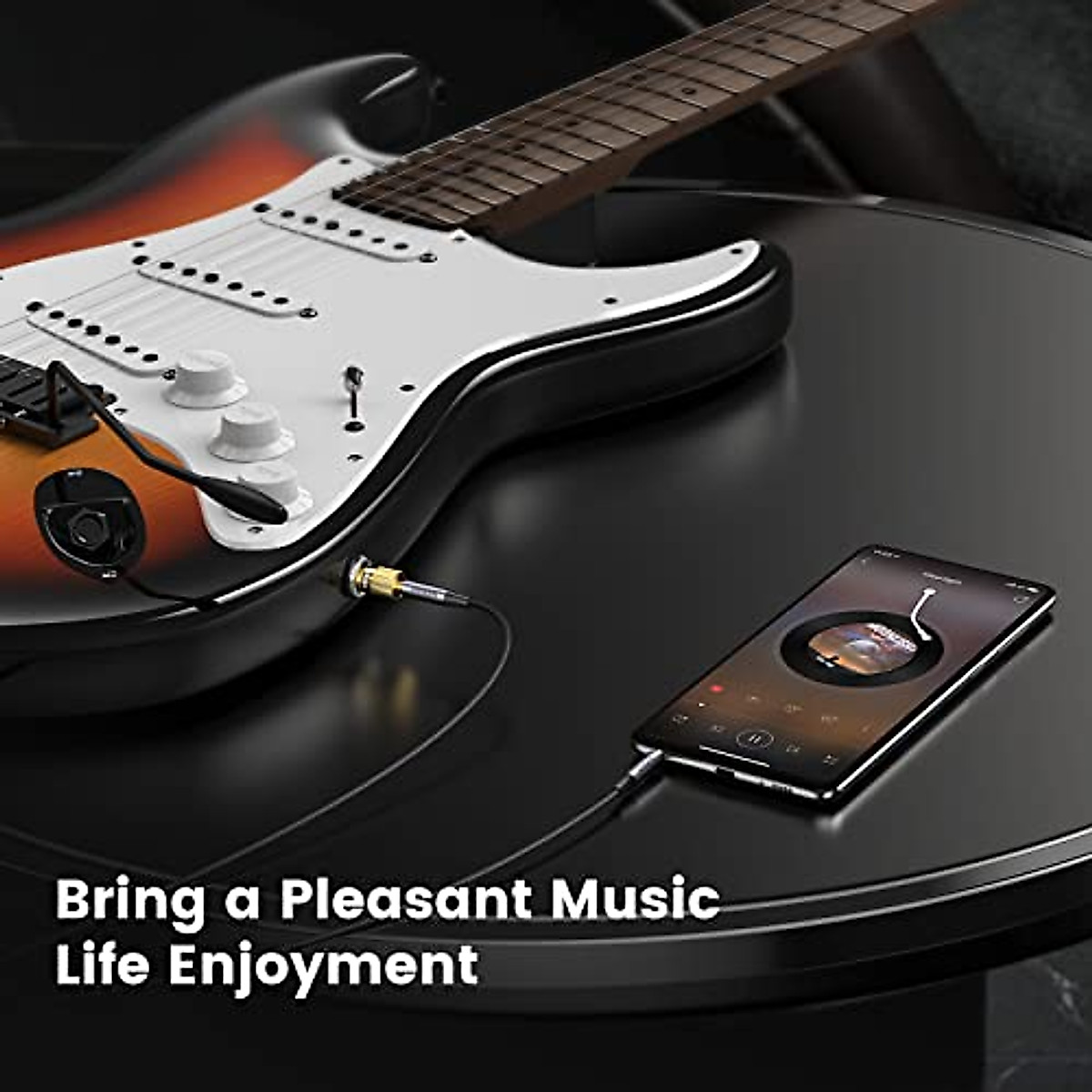 UGREEN 6.35mm 1/4 Male to 3.5mm 1/8 Female Stereo Headphone Adapter Audio Jack Plug Gold Plated for Speaker Headphone Guitar Digital Piano Amp, 2 Pack