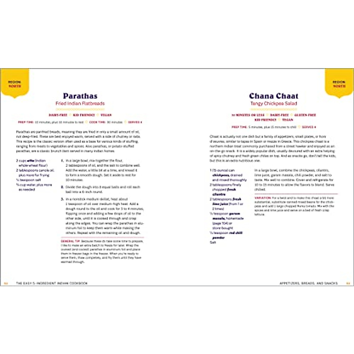 The Easy 5-Ingredient Indian Cookbook: 75 Classic Indian Recipes Made Simple