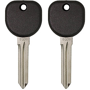 Keyless2Go Replacement for New Uncut Transponder Ignition Car Key B115 (2 Pack)