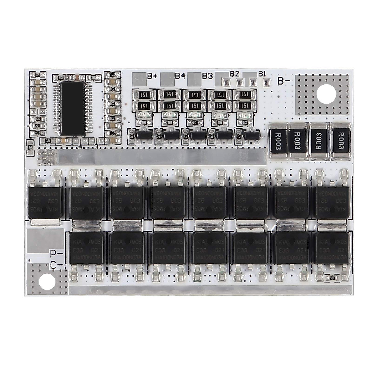 5S 21V 100A BMS Li-ion Lithium Battery Protection Board Circuit Li-Polymer Balance Charging Module for 3.7V LCO Battery Packs (5S 21V)