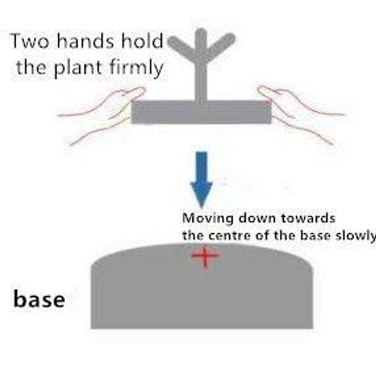 YBKJSTR LED Levitating Air Bonsai Pot Magnetic Levitation Suspension Flower Floating Pot Potted Plant Levitating Plant Pot for Display Decoration(Plant Pot Size, Height: 35mm, Diameter: 80mm)