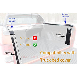 ADI OFF ROAD Truck Bed Extender for Ram, Ford, Silverado, Sierra, Tundra, Titan Pickup Truck Universal Tailgate Extension