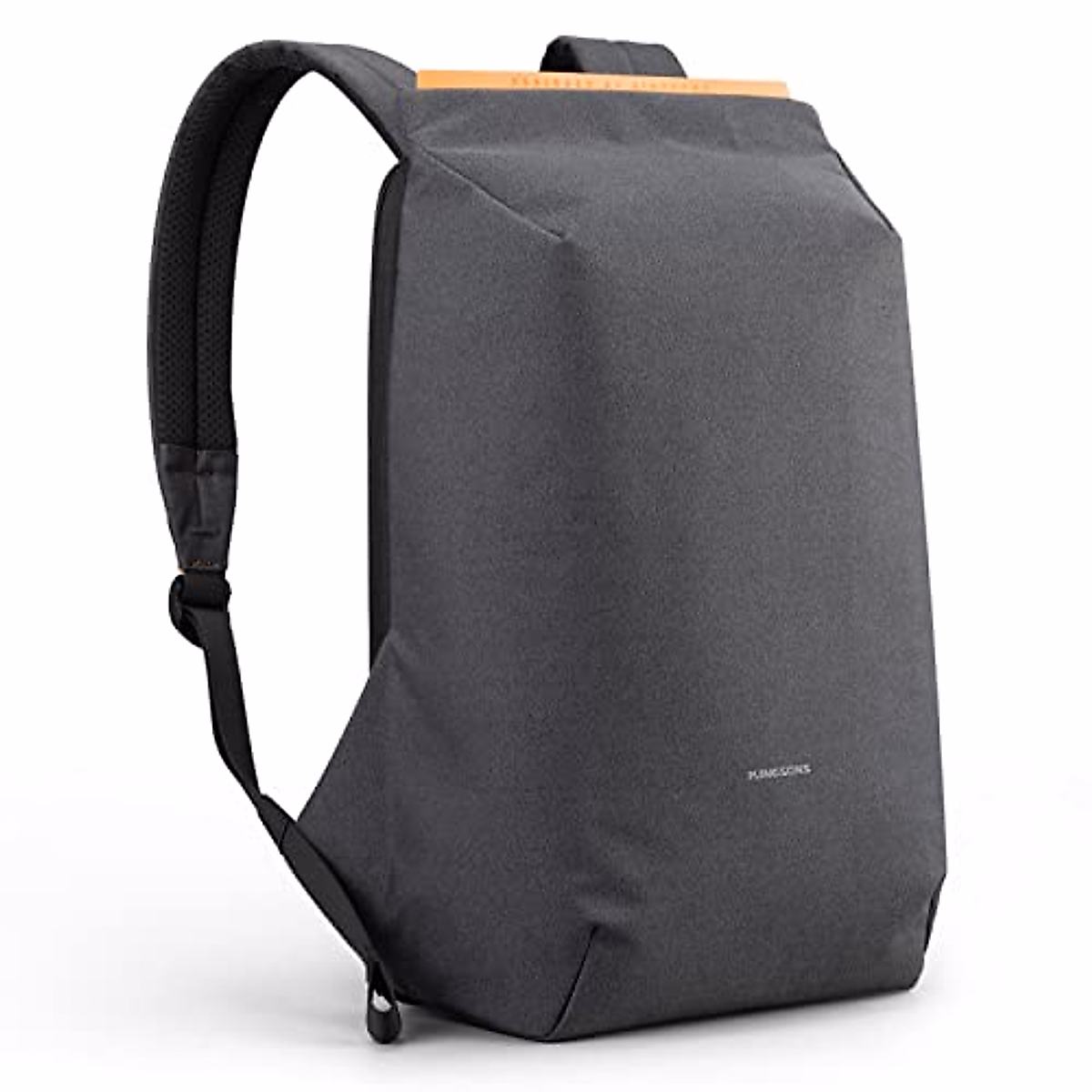 Kingsons Laptop Bag Anti Theft Backpack - Laptop Backpack 15.6 Inch Waterproof Nylon Travel Backpacks for Men, Computer Dayback with USB Charging Port for Business (A-Gray)