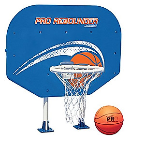 Poolmaster 72774 Pro Rebounder Poolside Basketball Game with Perma-Top Mounts