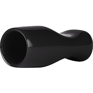 Pull Tab Vinyl Caps - 0.937" x 1.000" Pull Tab Vinyl Cap (FPT9438) Material: Black Vinyl MOCAP FPTC9438-15 (qty41)