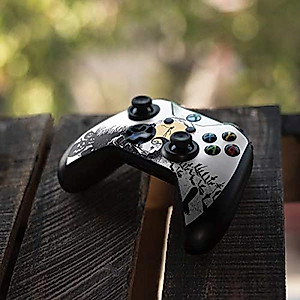 Skinit Decal Gaming Skin Compatible with Xbox One S Controller - Officially Licensed Disney The Nightmare Before Christmas Jack on Spiral Hill Art Design