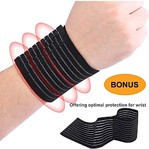 Vinaco 2 Pack Breathable & Strong Ankle Brace for Sprained Ankle, Stabilize Ligaments, Prevent Re-Injury for men & women with Adjustable Wrap, ankle support for men