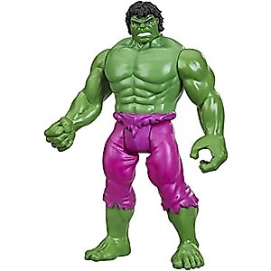 Marvel Hasbro Legends Series 3.75-inch Retro 375 Collection Hulk Action Figure Toy, Green