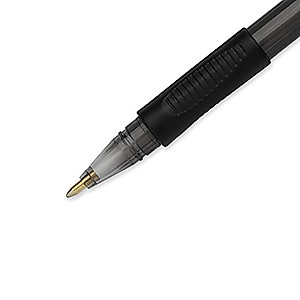 Paper Mate 300 Ballpoint Pen, Capped, Black, Medium, Single (1760301)