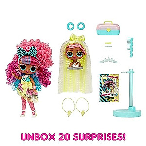LOL Surprise Tweens Surprise Swap Curls-2-Crimps Cora Fashion Doll with 20+ Surprises Including Styling Head and Fabulous Fashions and Accessories – Great Gift for Kids Ages 4+