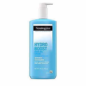 Neutrogena Hydro Boost Fragrance-free Hydrating Body Gel Cream, 16 Ounce
