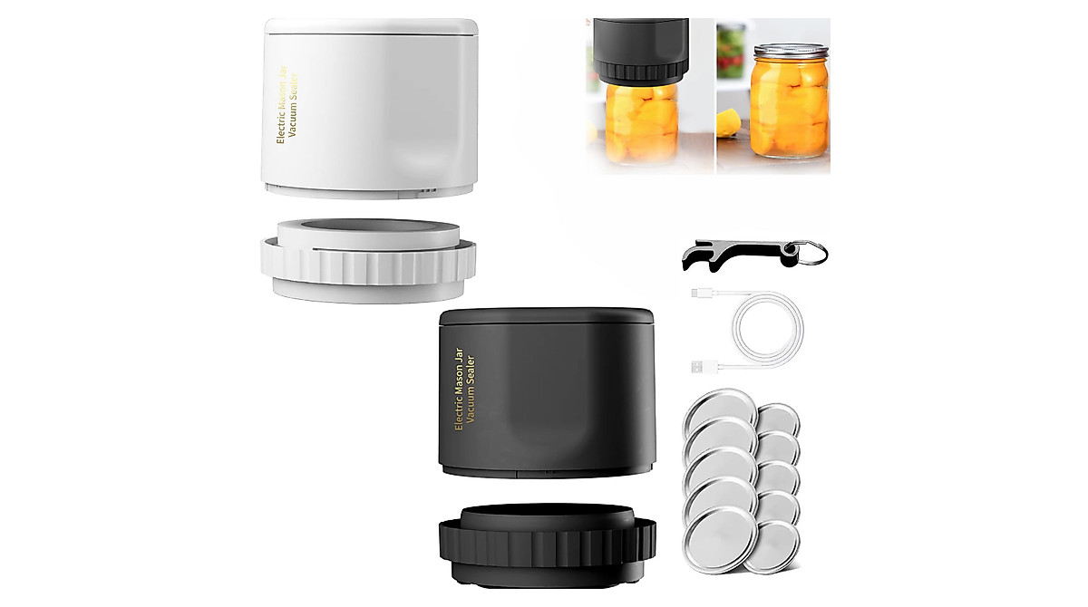 Bolisiya Everjar Vacuum Sealer Kit for Mason Jars