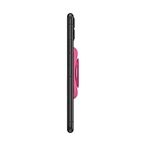PopSockets Phone Grip with Expanding Kickstand, Slim PopSockets for Phone - Pocketable Neon Pink