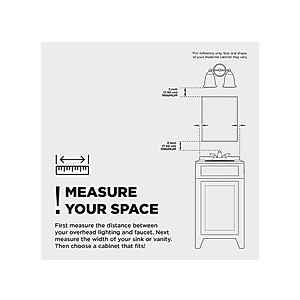 Zenith Products 23-3/4" W X 25-5/8" H X 4-1/2" D 24" Oak Frame Triview Medicine Cabinet MDF Body