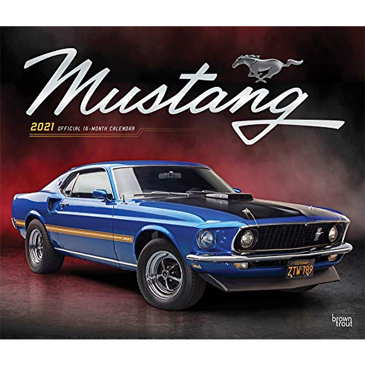 Mustang 2021 Calendar: Foil Stamped Cover