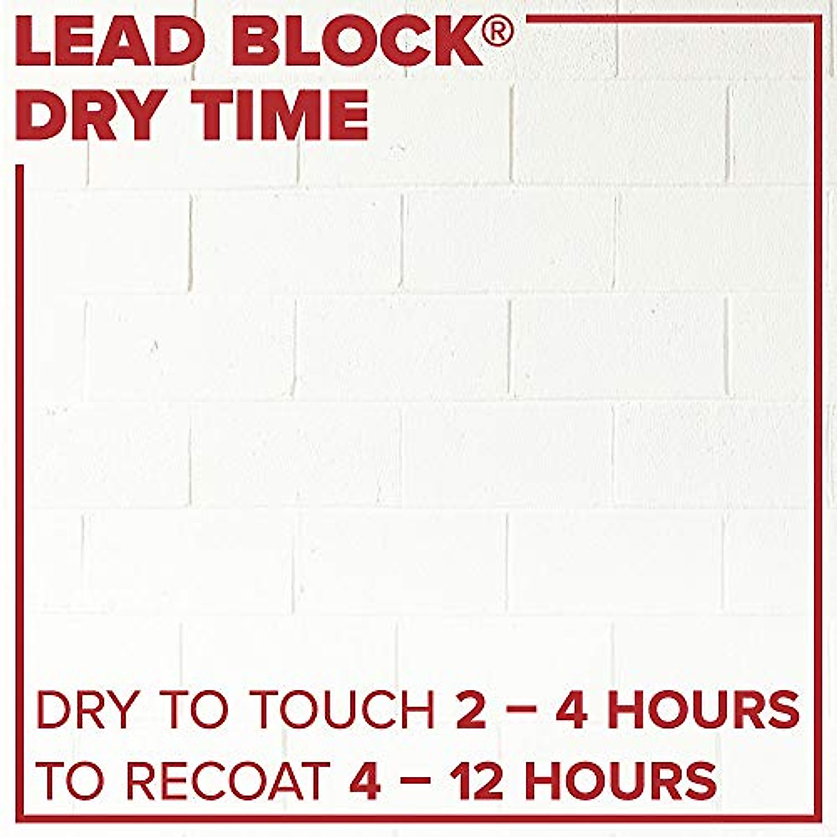 INSL-X Lead Block, Lead Encapsulating Acrylic Paint, Eggshell, White, 1 Gallon