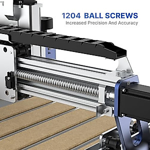 Genmitsu CNC Router Machine PROVerXL 4030 V2, Fast Speed for Wood Metal Acrylic PCB MDF, Upgrade 3 Axis Engraving Machine with Closed-Loop Motor and Ball Screw, Working Area 400 x 300 x 110mm