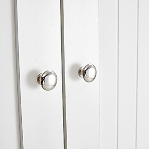 Recaceik Bathroom Storage Over Toilet, Over The Toilet Storage Cabinet with 2 Doors, Freestanding Bathroom Shelf Cabinet Organizer for Toilet, Laundry Room -23.60" L x 9.00" W x 61.80" H