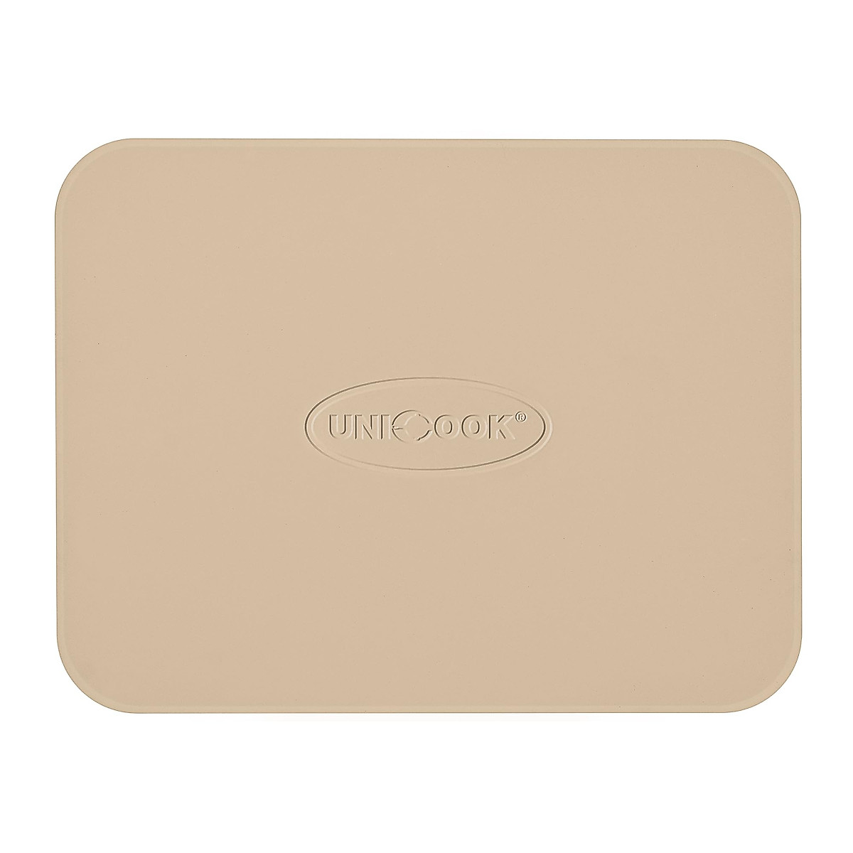 Unicook Pizza Stone for Oven and Grill, 15 Inch Large Baking Stone, Heavy Duty Cordierite Bread Pan, Thermal Shock Resistant Oven Cooking Stoneware for Pizzas, Bread, Cookie and More