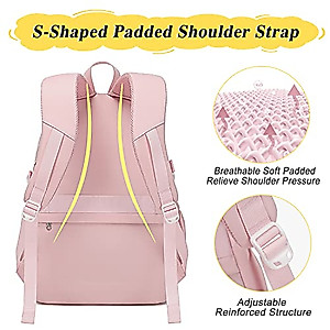 InduSKY Kids Backpack Girls Backpack, Cute Elementary School Backpacks for Teen Girls, Waterproof Lightweight Middle School Bookbags School Casual Daypack for Kids Women Students Children