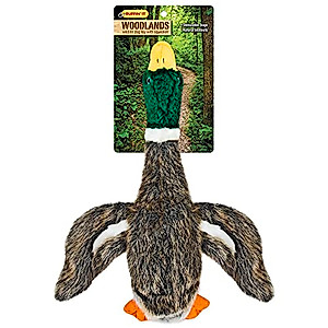 Ruffin' It Woodlands Mallard Stuffed Plush Dog Toy, Large