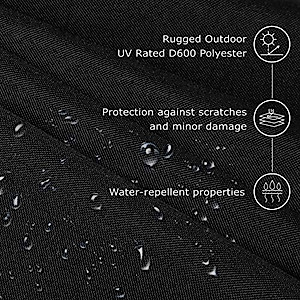 Outland Living Propane Tank Cover 20 lb | Reliable, Weather Resistant Gas Cylinder Cover | Rugged Outdoor UV Rated D600 Polyester | 12.5" x 18"
