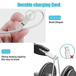 iPhone Fast Charger，Fast Charging Cord USB C to Lightning Cable[Apple MFi Certified] USB-C Fast Charging Cable for iPhone 14/13/12/11 Pro Max/XS MAX/XR/XS/X/8/7/Plus/SE/iPad（3FT）