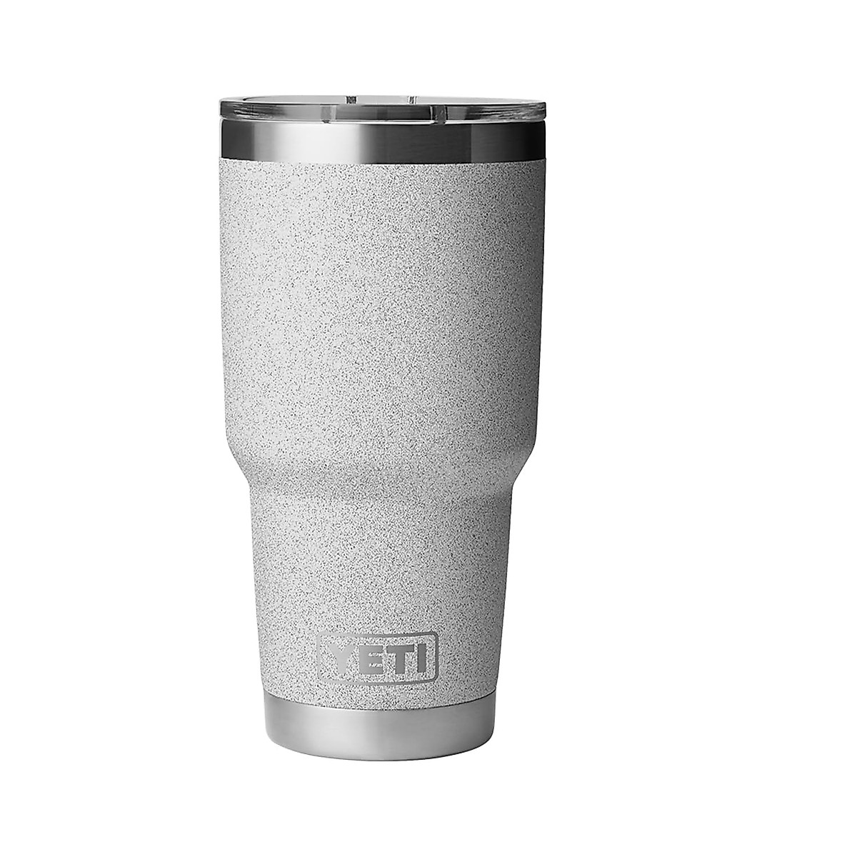 YETI Rambler 30 oz Tumbler, Stainless Steel, Vacuum Insulated with MagSlider Lid, Grey Stone