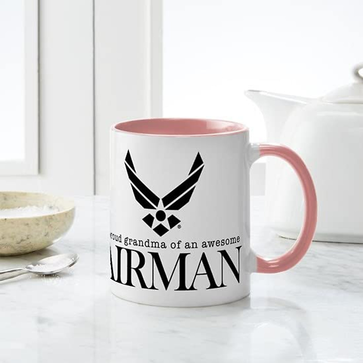 CafePress U.S. Air Force Proud Grandma Of Ceramic Coffee Mug, Tea Cup 11 oz