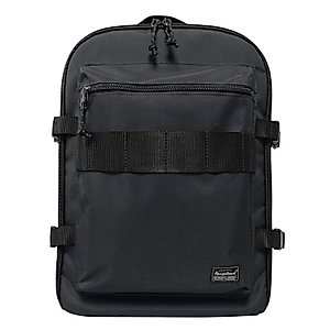Rangeland Travel Backpack 21L Minimalist Casual Small Carry-on Daypack 15-inch Laptop Notebook, Overnight Weekender Dark Yellow Mustard