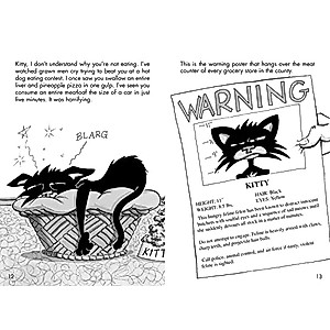 Bad Kitty Goes to the Vet (paperback black-and-white edition)