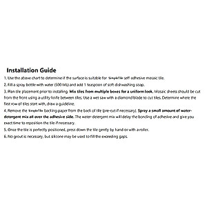 Simple Tile - DIY Peel and Stick Genuine Marble Mosaic Tile for Kitchen and Bathroom Backsplash, Carrara White 2"X4" Big Brick Deep Belveled, 12"X12"X1/4", Polished (Sample 12"X4")