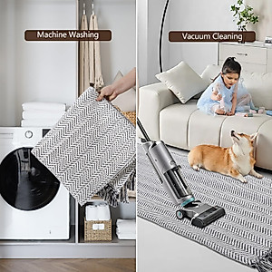 Runner Rug, 2' x 6' Runners for Hallways,Hallway Runner Easy to Clean,Kitchen Runner with Tassel,Runner Rugs for Bedroom Kids & Pets Friendly,Washable Runner Rug for Hallway, Kitchen, Bedroom,Entryway