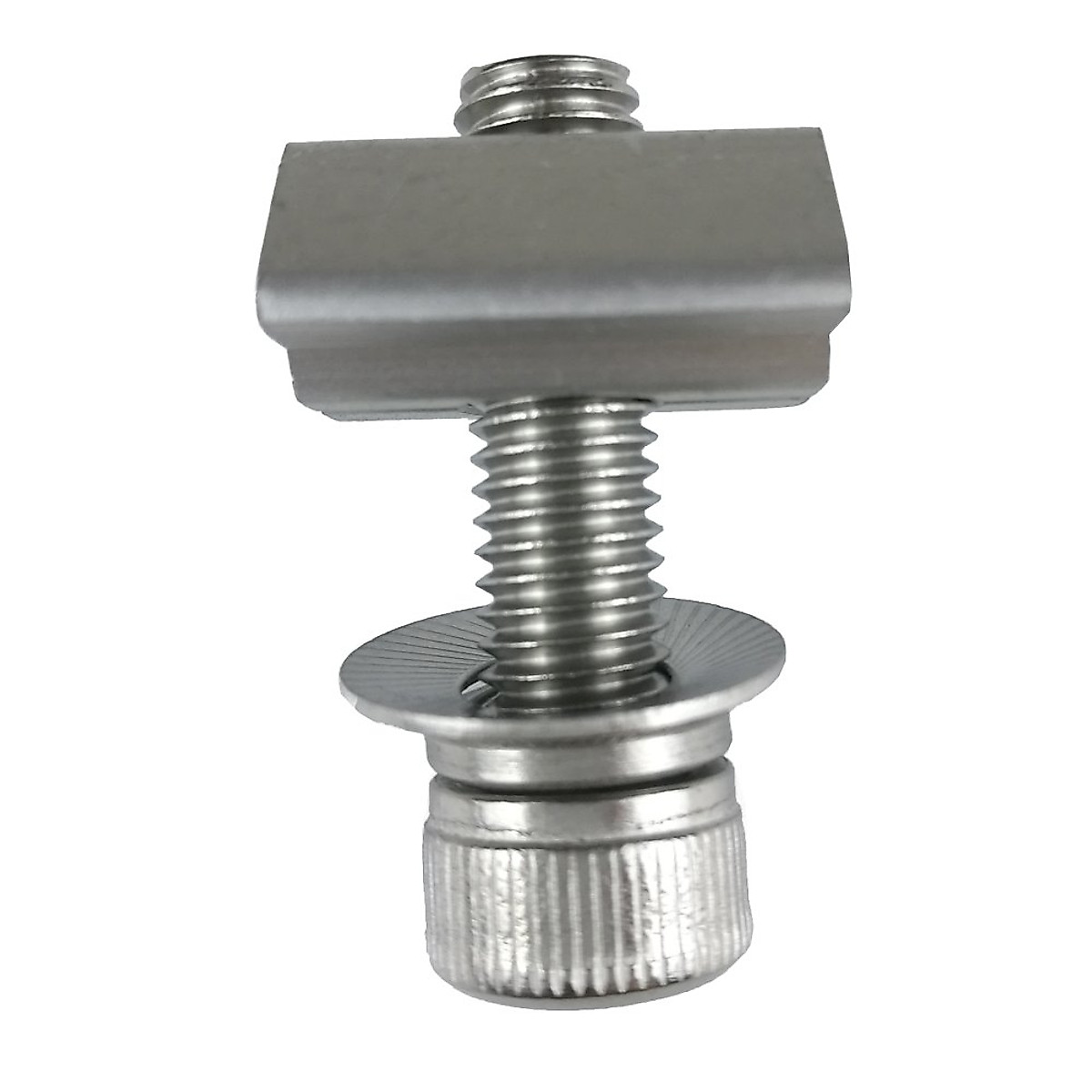 Smarkey Solar Panel Mounting Bracket Screw Hardware Parts for or Van RV Boat Off Grid Roof PV Racking 4 Units 1.4inch