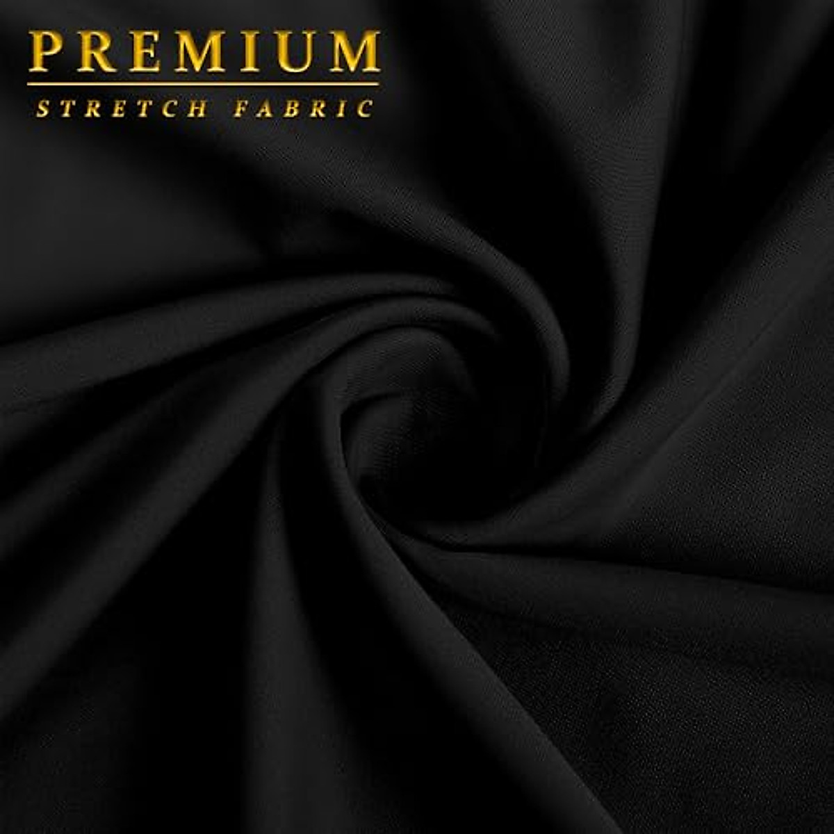 Hybrid & Company - Women's Maxi Skirt W/ Fold Over Waist Band - Made in the USA, Black, Large