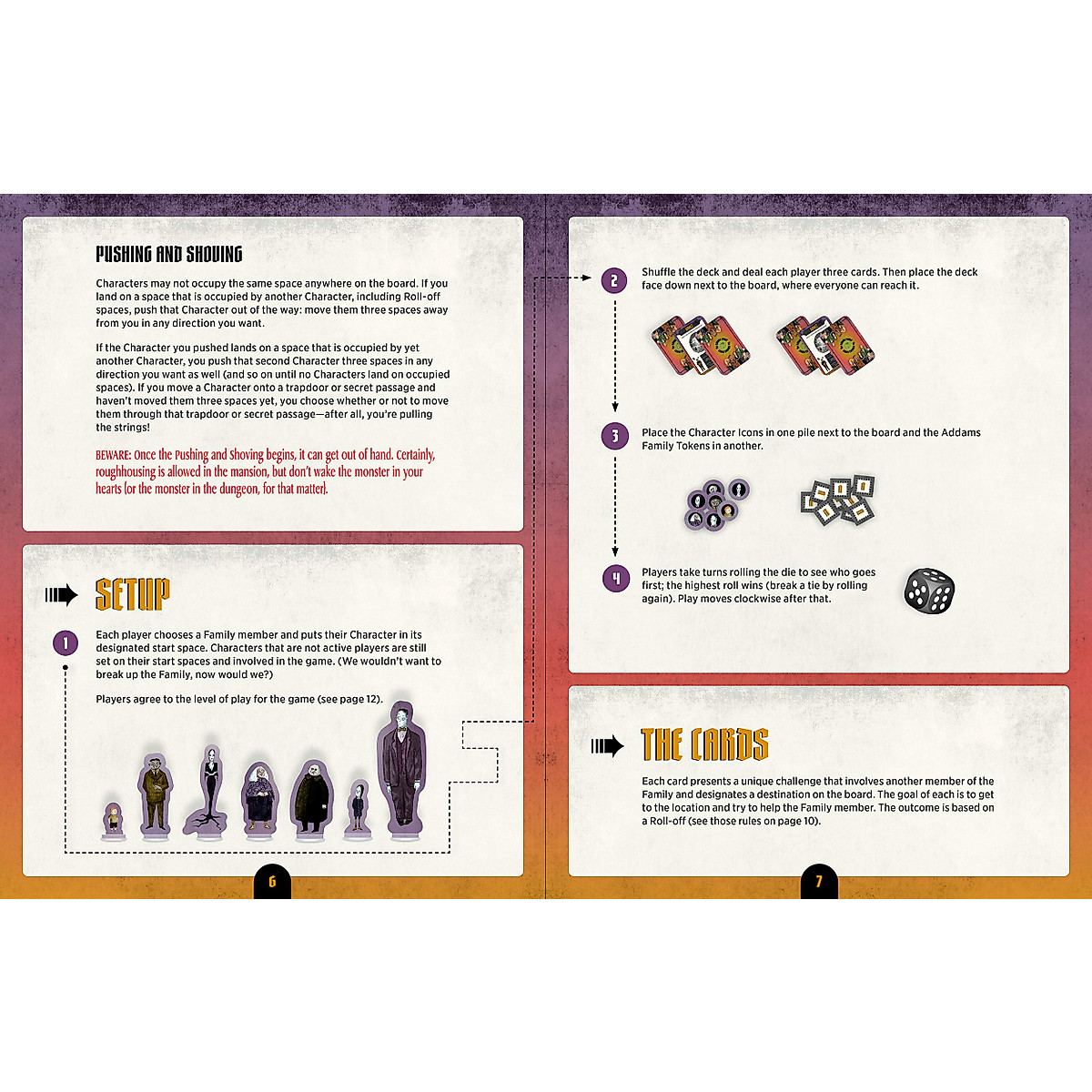 The Addams Family: A Delightfully Frightful Creepy Board Game