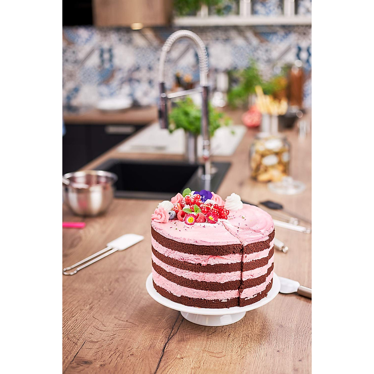 Rösle Stainless Steel Fine Mesh Tea Strainer, Wire Handle, 3.2-inch