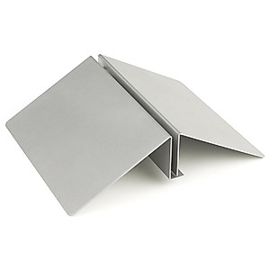 Floor Sign Holder Fits 12" Wide Sign Board, Up To 72" Tall Graphic, Base Only (Silver Steel)