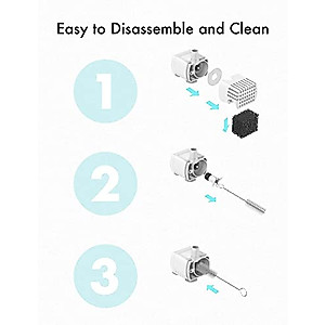 PETLIBRO Replacement Pump for Cat Water Fountain, Super Quiet Pump for Pet Water Fountain Dog Water Dispenser PLWF002