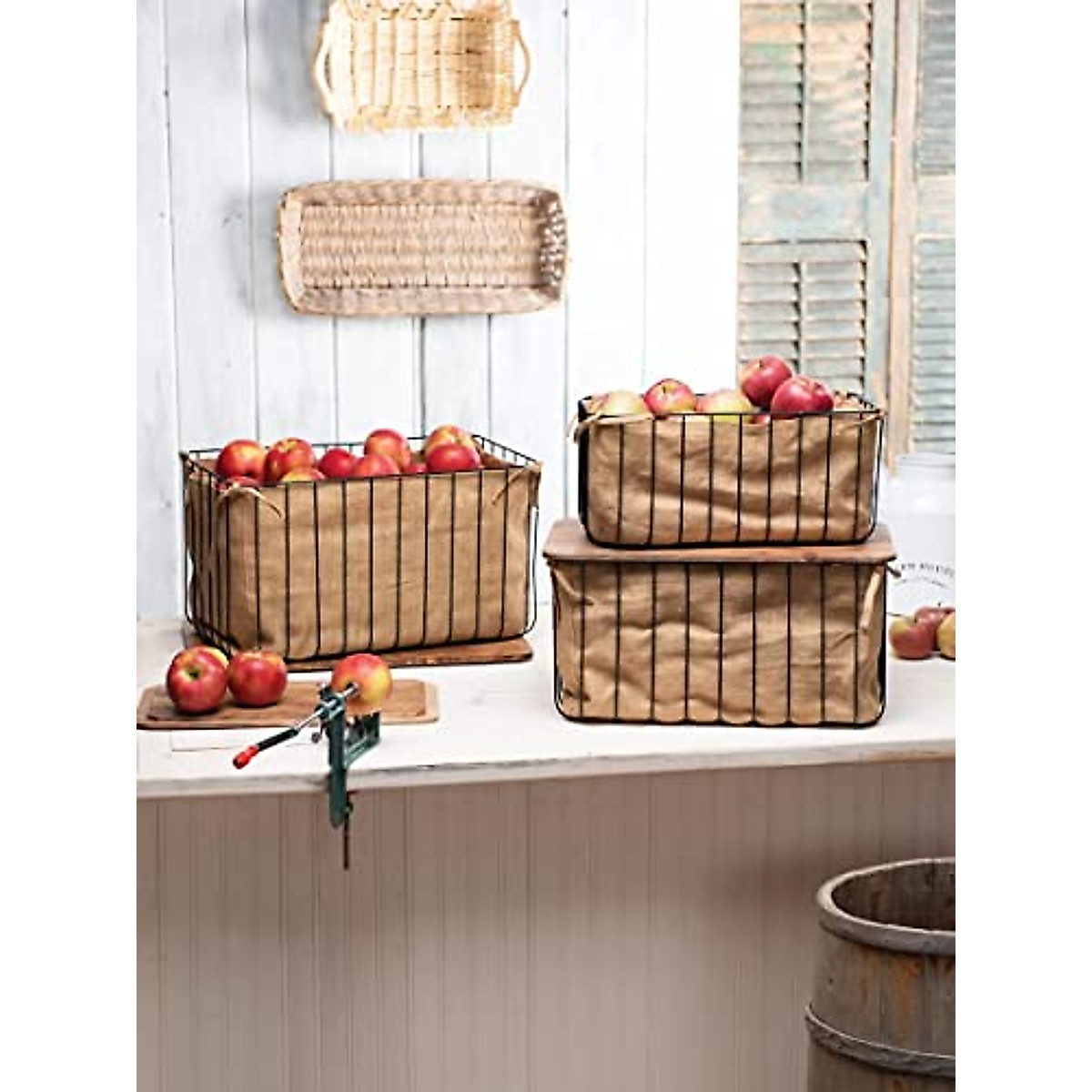 Gardener's Supply Company Stacked Root Storage Bins Set