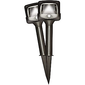 Beams MB572 35 Lumen Wireless Motion Sensing LED Path Lights, 2-Pack, Brown