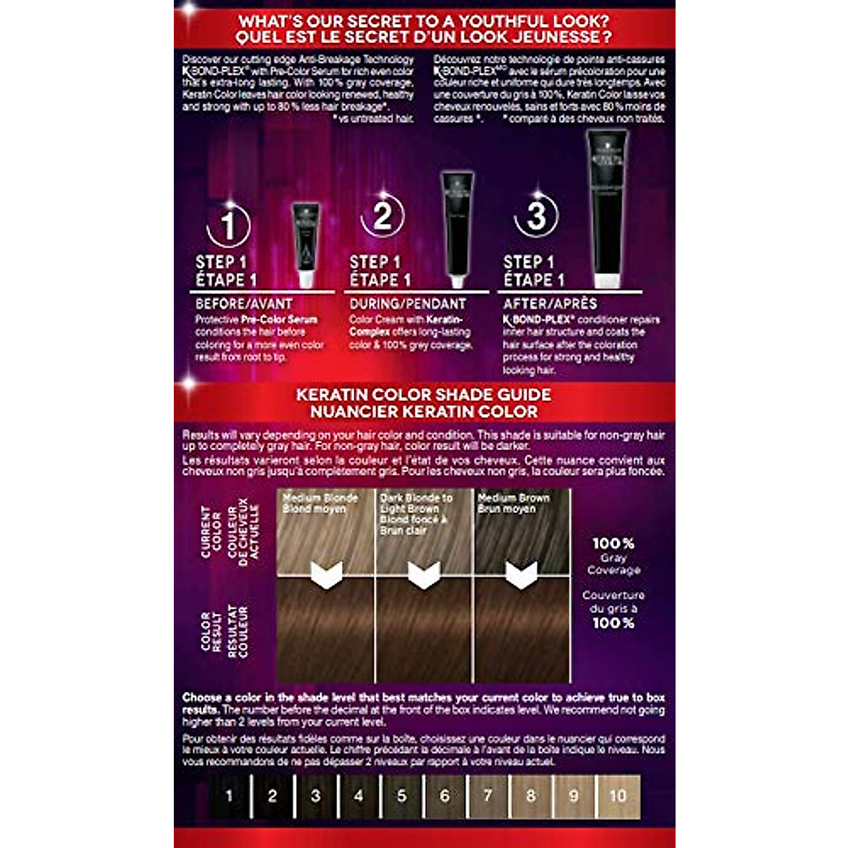 Schwarzkopf Keratin Color Permanent Hair Color Cream, 5.3 Berry Brown