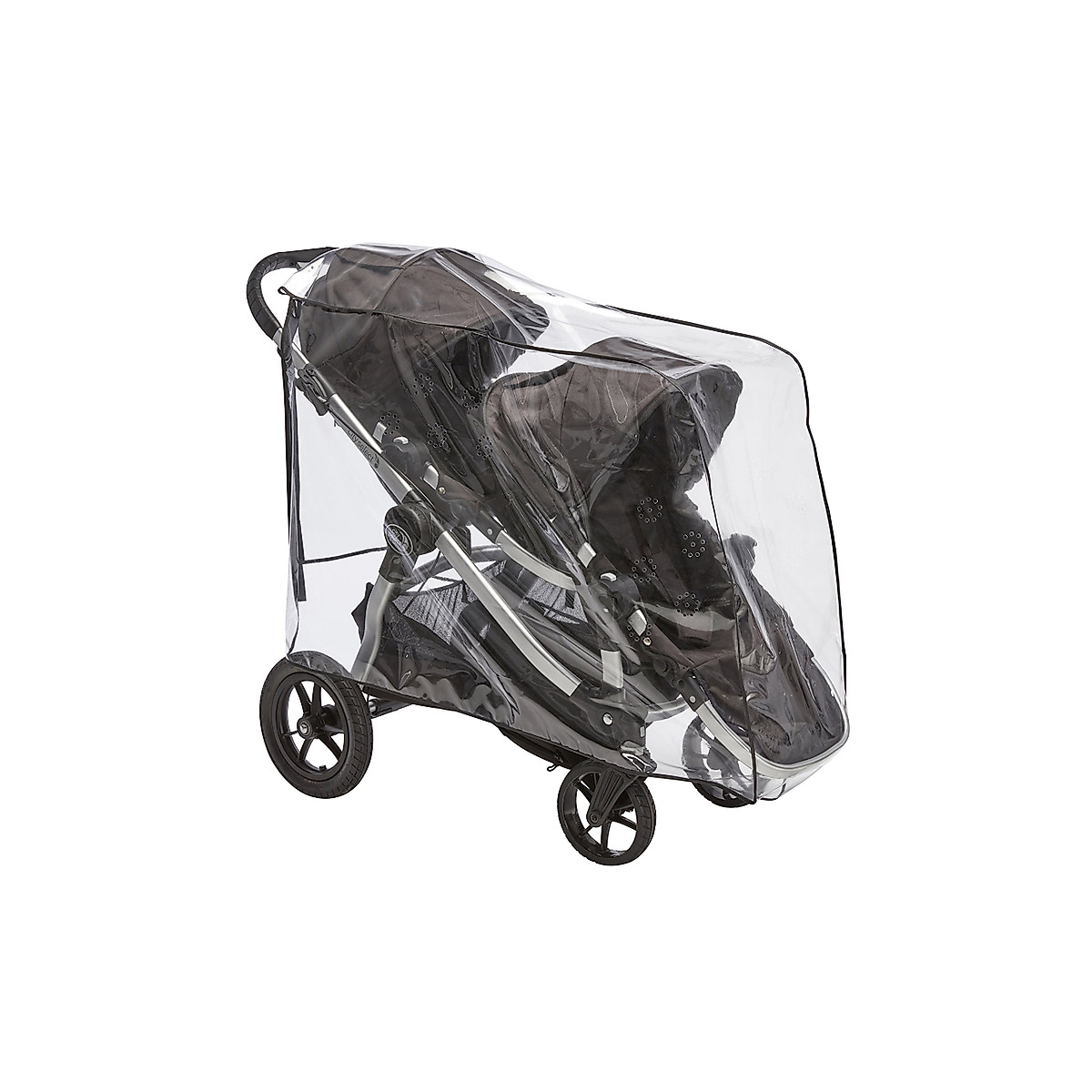 SASHA'S Rain and Wind Cover for Baby Jogger City Select Double Stroller (Stroller not Included) Made in USA