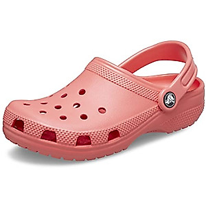 Crocs Classic Clogs, Neon Watermelon, 1 US Unisex Little Kid