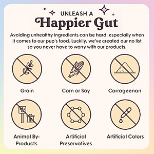 Bundle x Joy Golden Probiotic Dog Food Dry, Chicken, 18lb Bag, Natural Grain Free Adult Kibble for Digestive Health Made with Real Chicken, 20 Plant Based Superfoods, Corn, Poultry & Soy Free