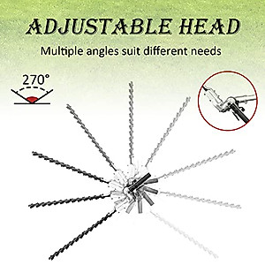 DatingDay 52cc 6 in 1 Gas Petrol Hedge Trimmer Brush Cutter Chainsaw Multifunctional